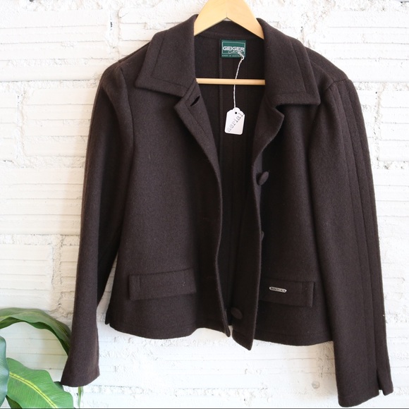geiger | Jackets & Coats | Geiger Wool Jacket | Poshmark